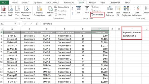 Chapter 6 Advanced Filter Pk An Excel Expert