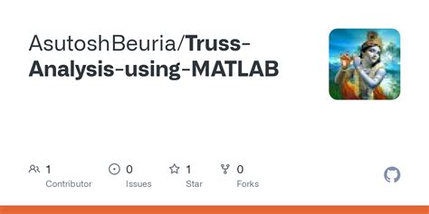 Github Asutoshbeuriatruss Analysis Using Matlab
