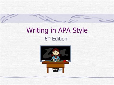 PPT Writing In APA Style PowerPoint Presentation Free Download ID