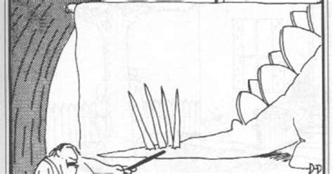 Thing Finder The Term Thagomizer Was Coined By Gary Larson In Jest