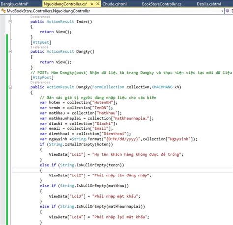 Asp Net Mvc X Y D Ng Trang Ng K Ng Nh P