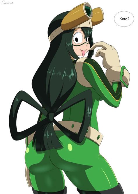 Tsuyu Asui Por Canime Tsuyu Asui Girl Cartoon Anime