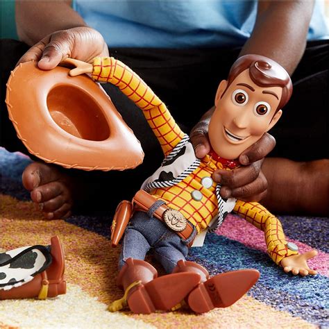 Disney Store Official Sheriff Woody Talking Action Figure From Toy Sto