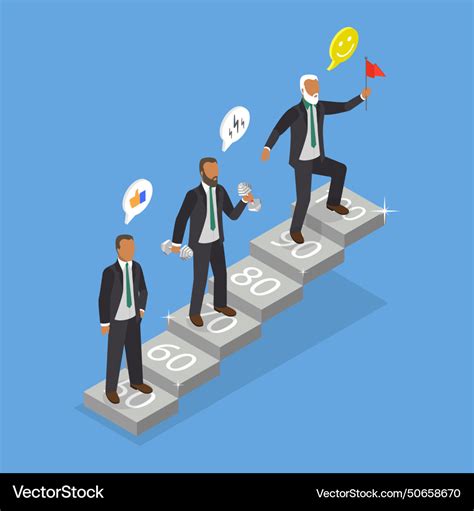 3d Isometric Flat Royalty Free Vector Image Vectorstock