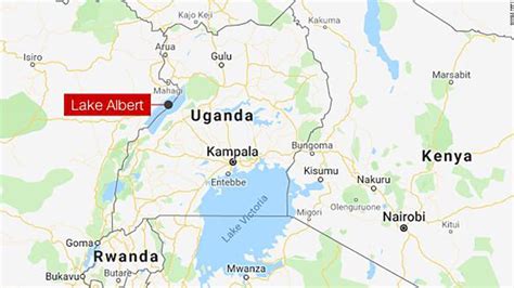 Lake Albert On Map Of Africa