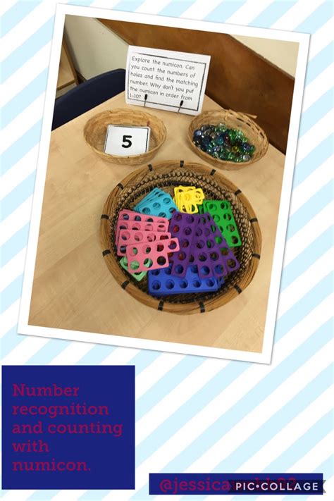Number Recognition And Counting With Numicon Math Activities Preschool Early Learning Math