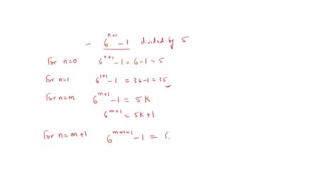 Solved 1 30 Prove By Mathematical Induction That For Every Integer
