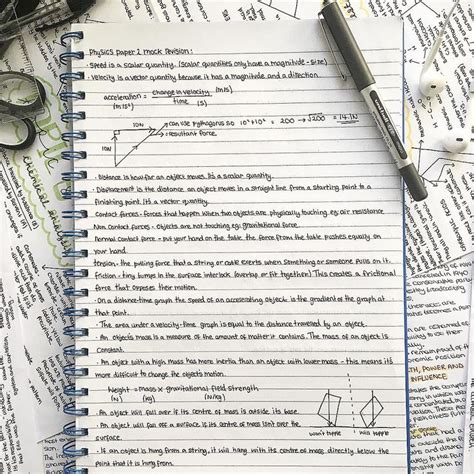 Revision Provision On Instagram Heres Some Physics Notes I Made
