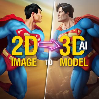 D Image To D Model AI Render Process With Stable Diffusion