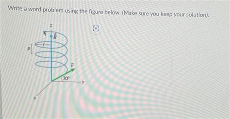 Solved Write A Word Problem Using The Figure Below Make Chegg Com