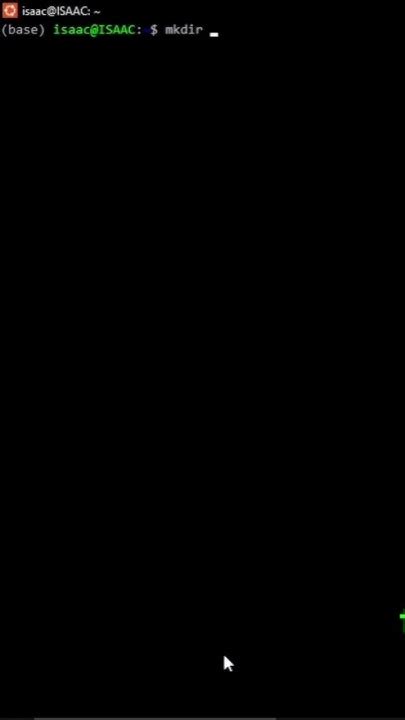 Creating A Directoryfolder Using Commands Youtube