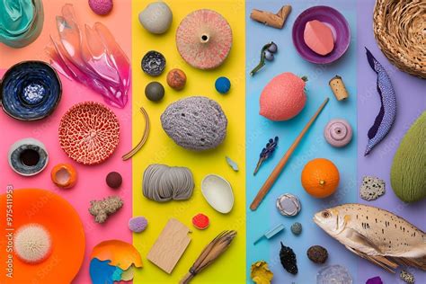 A Vibrant Collection Of Tactile Elements Designed To Ignite Sensory Exploration And Interaction