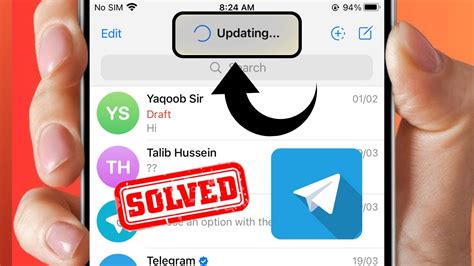 How to Fix Telegram Updating Problem iPhone (2024) - YouTube
