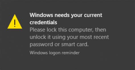 Fix Windows Needs Your Current Credentials Technipages