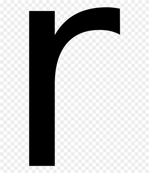 Lower Case Letter R Clipart