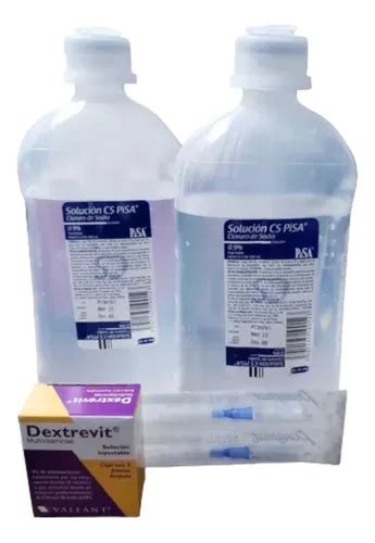 Kit Dextrevit Multivitaminas Con Coluro De Sodio Y Catéteres