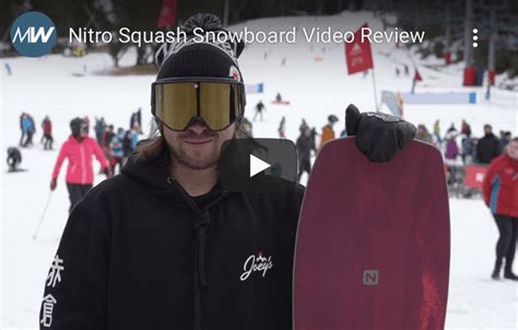 Gear Guide - Nitro Squash Snowboard Video Review | Mountainwatch