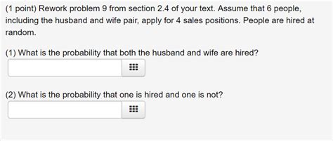 Solved Point Rework Problem From Section Of Your Chegg Com