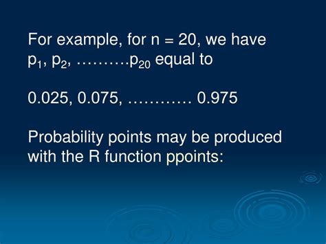 PPT Use Of Quantile Functions PowerPoint Presentation Free Download ID 3048001