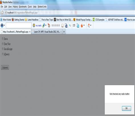 validating radiobuttonlist and dropdownlist using javascript