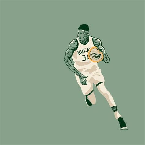 Giannis Attacks The Rim Antetokounmpo  Giannis Dunking Drawing