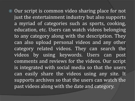 Ppt Video Sharing Php Script I Netsolution Powerpoint Presentation Id7439570