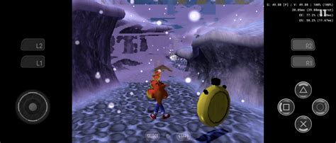 visual glitch in crash twoc ps2 r emulationonandroid