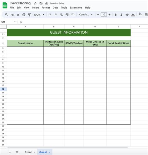 How To Create An Efficient Event Planning Template In Google Sheets FileDrop