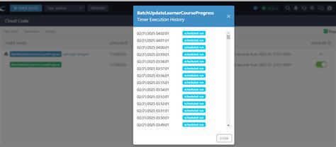Timer Not Running Codeless Backendless Support
