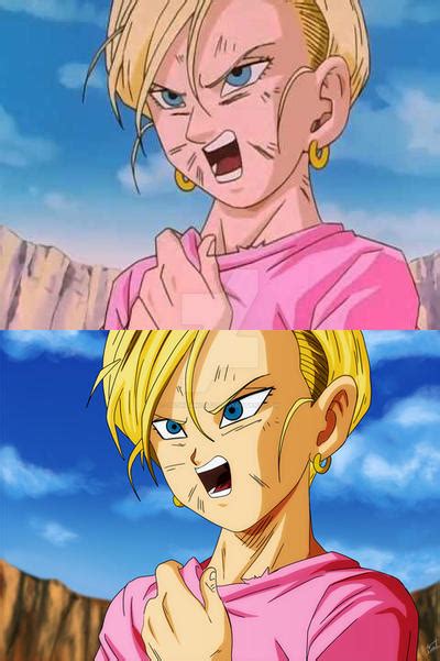 Dragon Ball Gt Screenshot Redraw Android 18 By Joshdancato On Deviantart