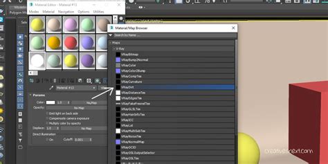 Templates Of Ambient Occlusion In Ds Max With Settings