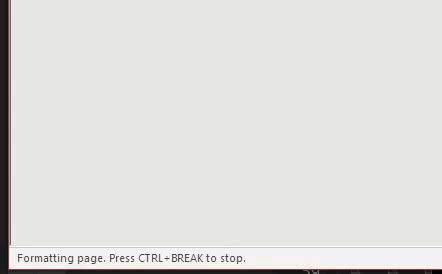 MS Access Report Horizontal Scroll Bar Bug