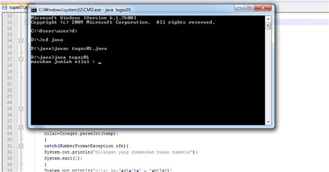 Script Share Program Java Menghitung Rata Nilai