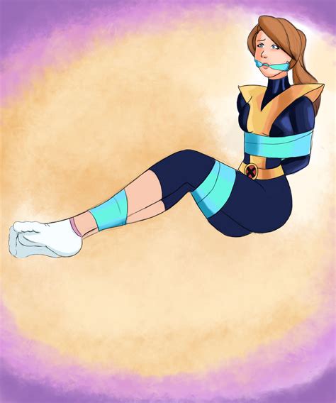 Kitty Pryde bound in Anti Phase Tape by CPUKnightX1 on DeviantArt