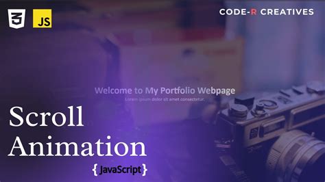 Animation On Scroll In Html5 Css3 And Vanilla Javascript Youtube