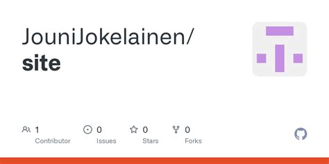 Github Jounijokelainen Site