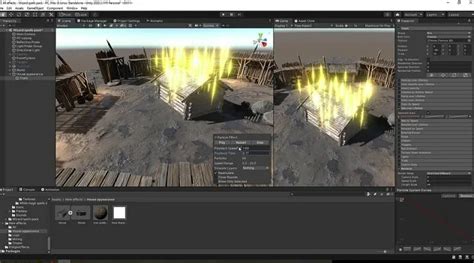 Урок как создать эффект появления здания в игре на движке unity
