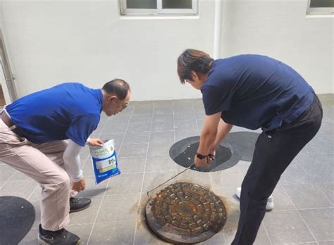 서귀포시 동부보건소 모기 유충방제 활동 강화