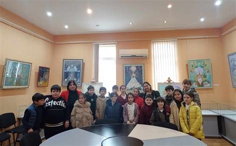 ხაშურის N7 სკოლის მე 4 კლასის მოსწავლეები გაკვეთილ პროექტის ფარგლებში მხარეთმცოდნეობის მუზეუმს