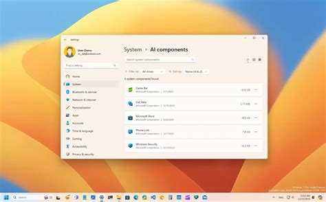 Инструкция включаем страницу ИИ компоненты в Windows 11 Build 26016 Canary Community