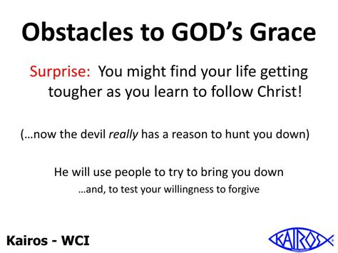 Ppt Obstacles To Gods Grace Powerpoint Presentation Free Download