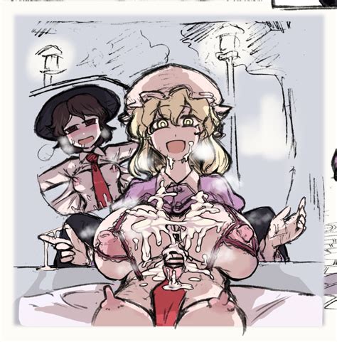 Rule 34 1futa 1girls After Paizuri Areolae Big Breasts Big Penis Blonde Hair Breasts Clothed