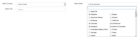 C Filling City Dropdown Based On Multiselect States In Asp Net Stack Overflow