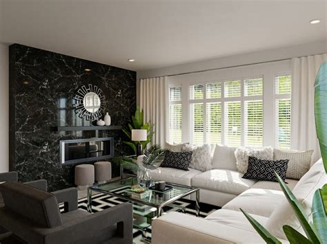 39 Black And White Decorating Ideas For Living Rooms That Make A Bold