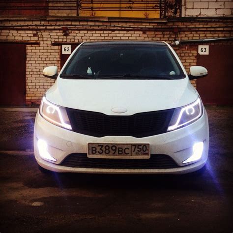 LED диодная лента вместо поворотников и черная решетка родиатора — KIA ...