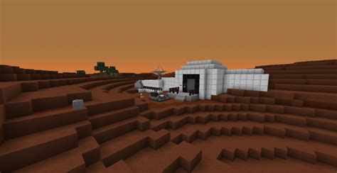 Mars Base [modded] Minecraft Map