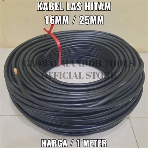 Jual Kabel Las Mm Mm Hitam Kabel Mesin Travo Las Listrik Mm Mm