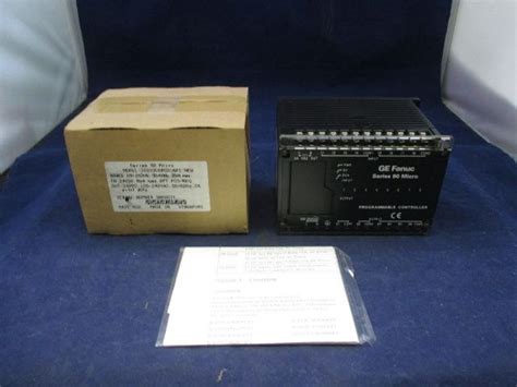GE Fanuc Programmable Controller IC UDR NP New Process Industrial Surplus Corp