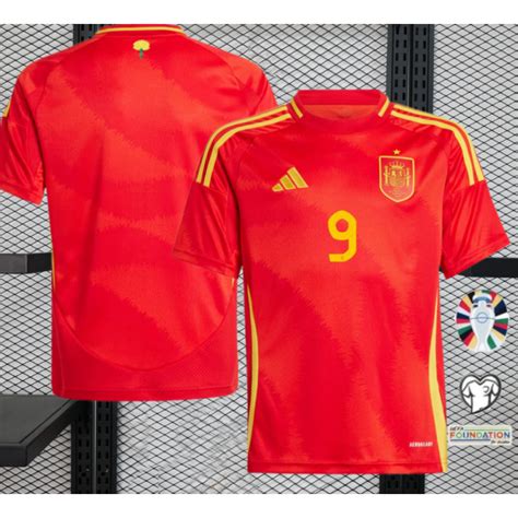 Spanish Jersey 2425 Home Mens Football Shirt Shopee Malaysia