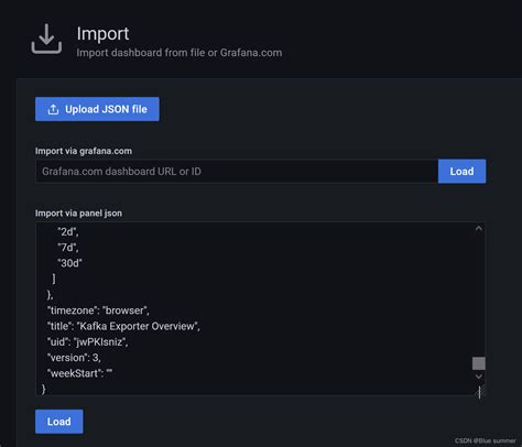 Grafana导出和导入dashboardgrafana导出dashboard Csdn博客